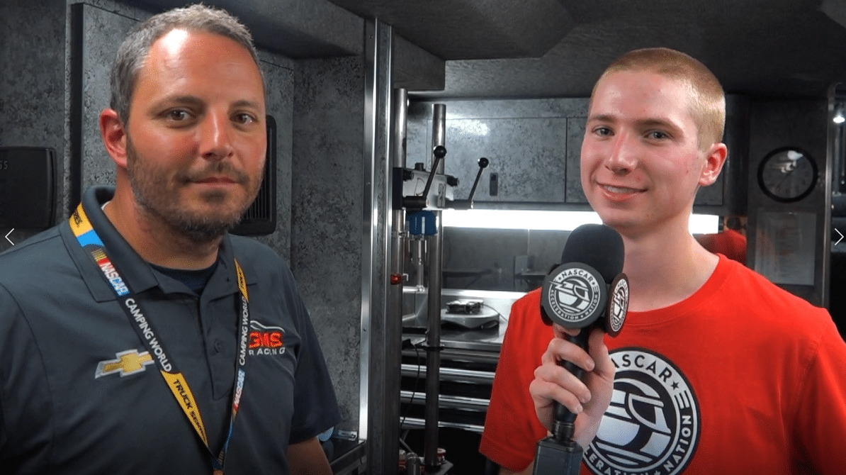 Johnny Sauter Talks Eldora - NASCAR Kids