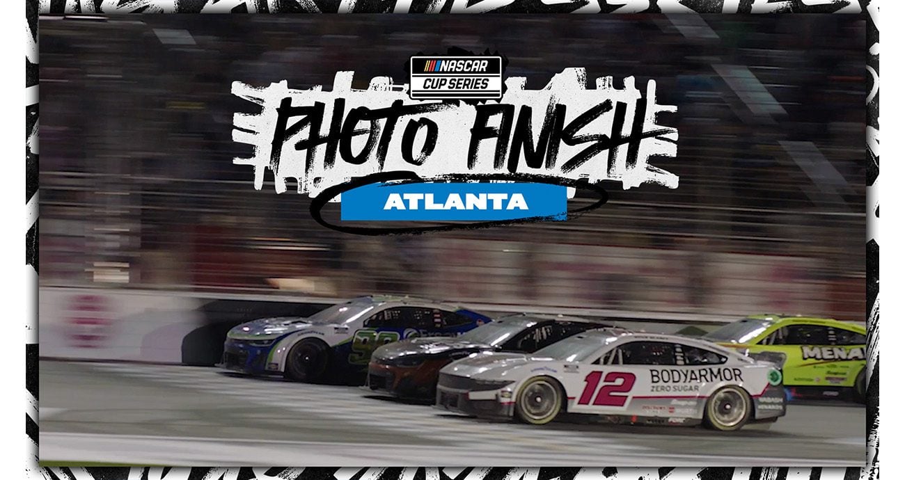 Alternate angle: Atlanta’s 0.003 photo finish in slow motion - NASCAR Kids